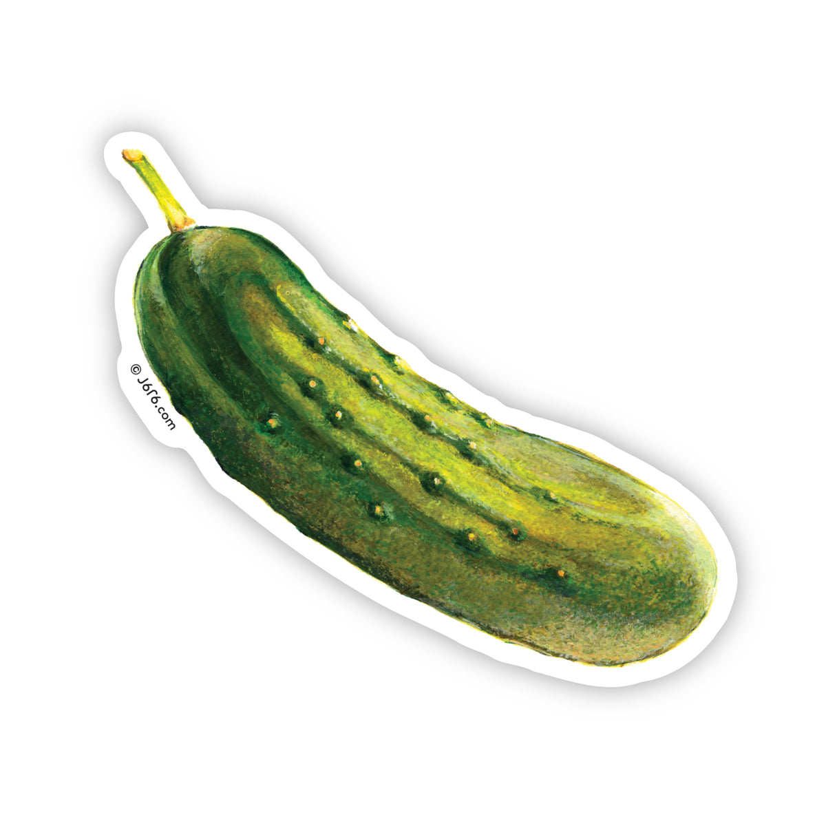 Pickle Vinyl Sticker – J6R6
